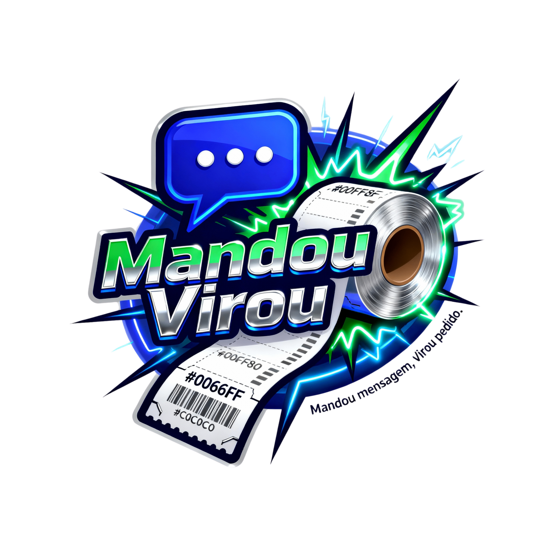 Mandou Virou - Impressão Automática de Pedidos via WhatsApp